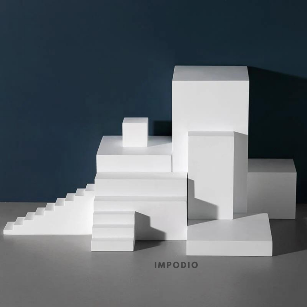 Jual IMPODIO Creator Pro Set 10pcs - square Geometry Photo Props ...