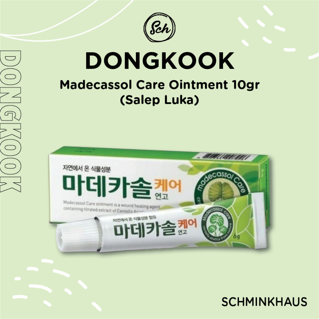 Jual DONGKOOK Madecassol Care Ointment 10gr (Salep Luka) | Shopee Indonesia