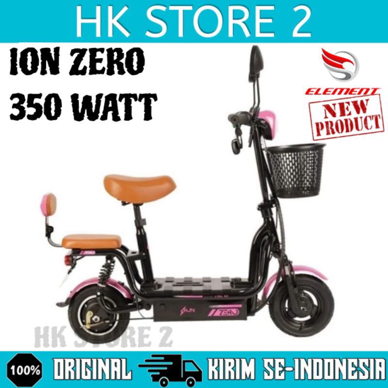 Jual Sepeda Listrik Mini ION ZERO BY ELEMENT Skuter Listrik 350 Watt ...