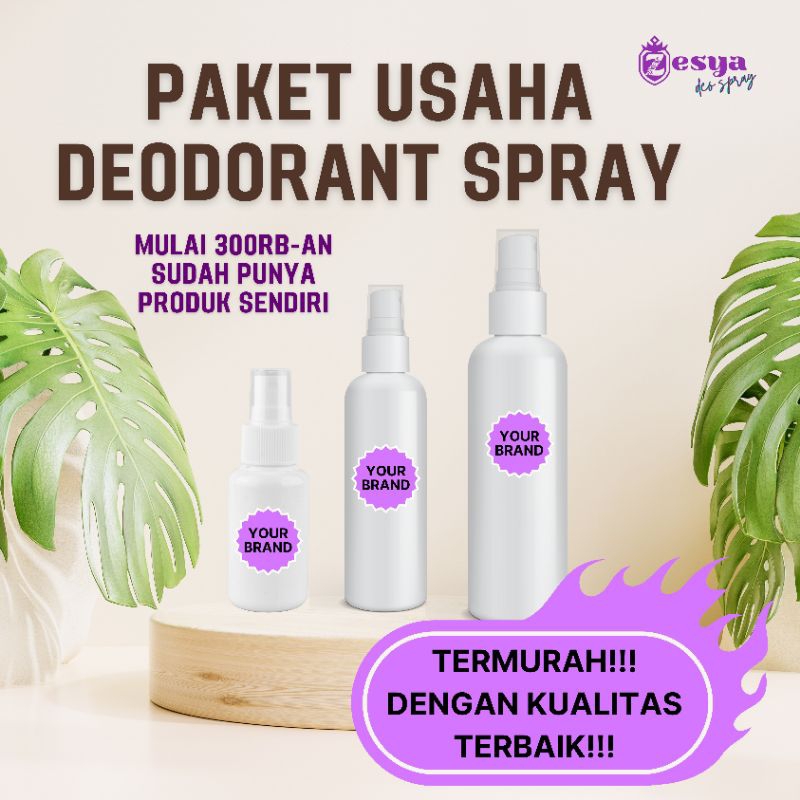Jual PAKET USAHA DEODORAN SPRAY | MAKLON DEODORAN SPRAY | DEO TAWAS ...