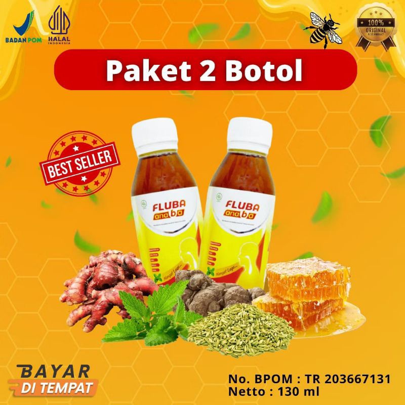 Jual FLUBA ANABA PAKET 2 LEBIH HEMAT 100% ORI | Shopee Indonesia
