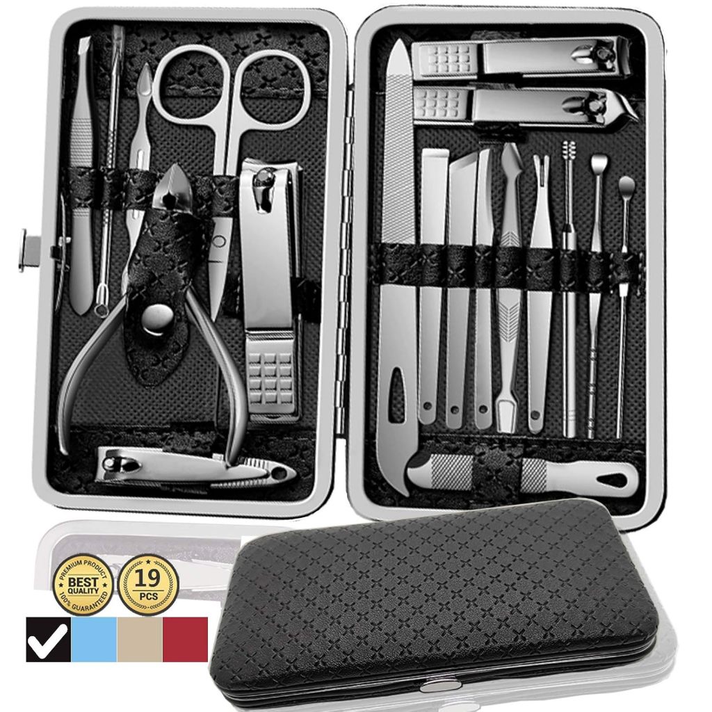Jual 【19 IN 1】Gunting Kuku Set / Manicure Set / Menicure Pedicure Set ...