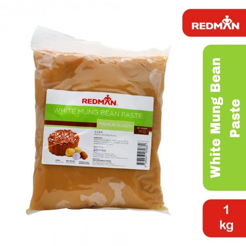 Jual Redman White Mung Bean Paste 1Kg Pasta Tausa Kue Bulan Kacang ...
