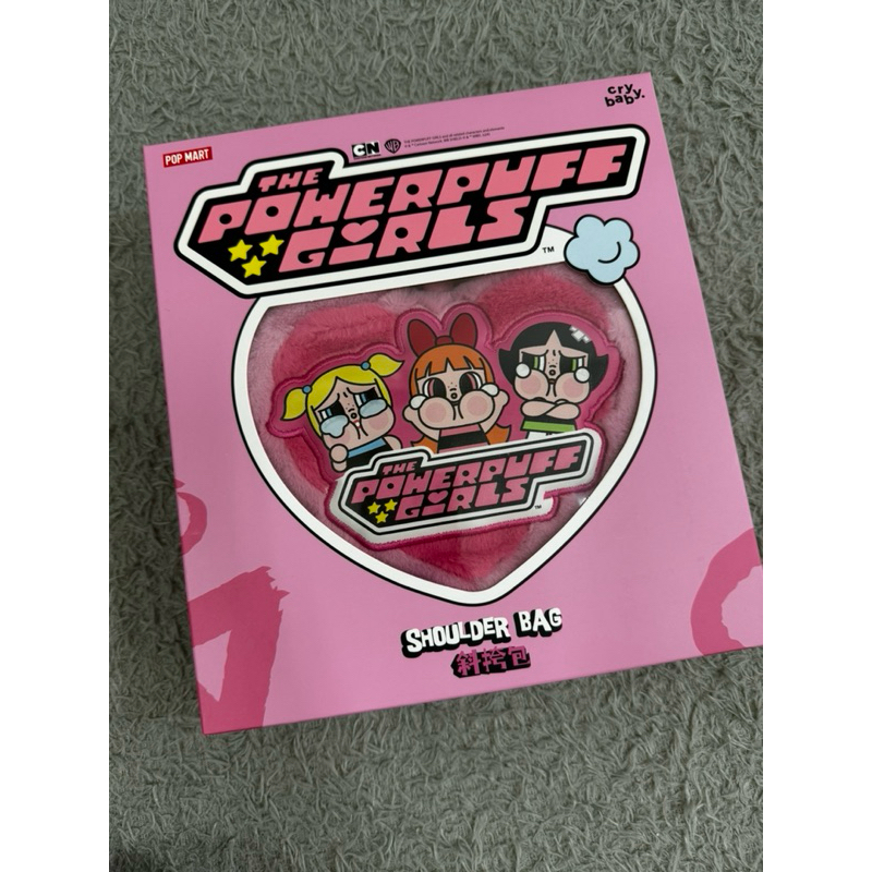Jual POPMART cry Baby power puff Girl shoulder bag PPG | Shopee Indonesia