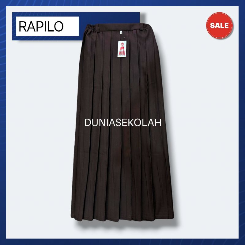 Jual Rok Pramuka Rempel SD MI SMP MTS Panjang Coklat Tua Bahan Rapilo SNI Tebal Premium | Shopee ...