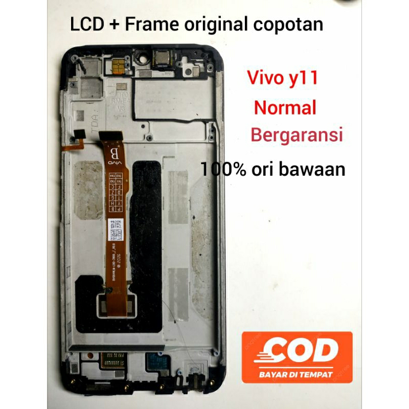 Jual LCD + FRAME ORIGINAL Vivo Y11 (PD1930AM) BERGARANSI | Shopee Indonesia