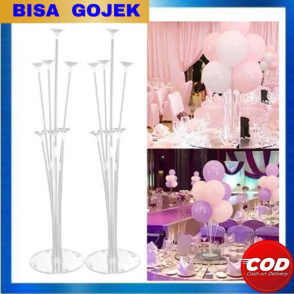 Jual [ECER] Tiang Balon Standing Dekorasi 7in1 / Standing Balon ...