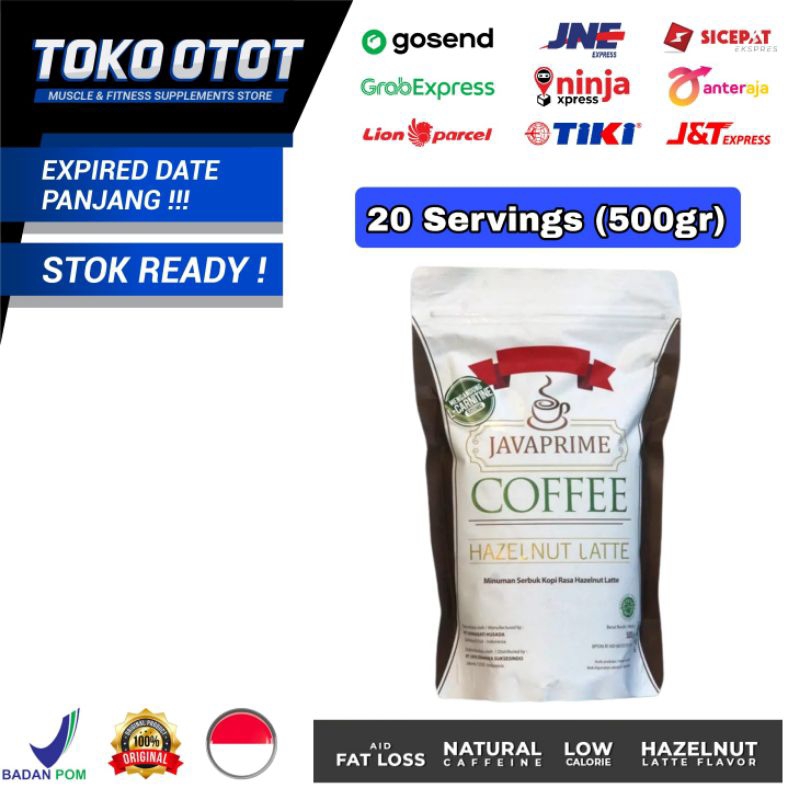 Jual Java Prime Coffee 500 Grams 1 Bag 20 Servings L carnitine Javaprime Kopi LCarnitine L ...