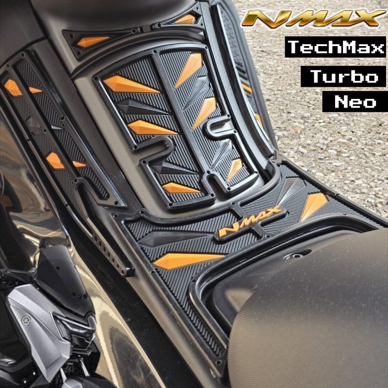 Jual Tankpad Rubber Nmax Turbo Techmax Neo Bahan Rubber Karet Premium ...