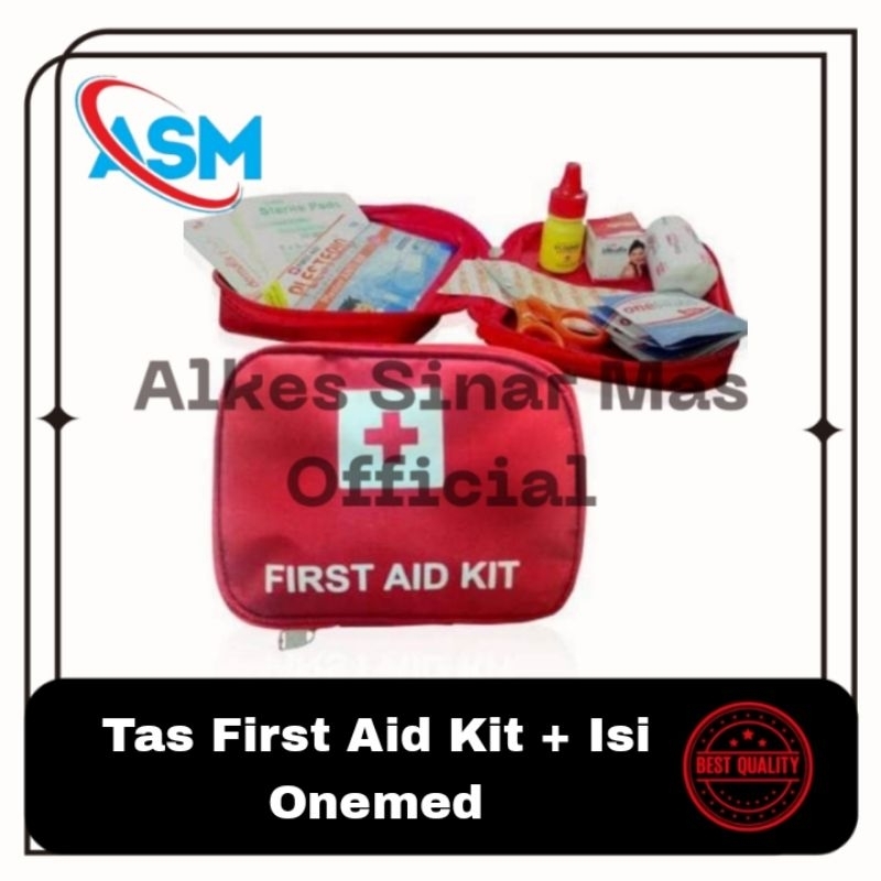 Jual Tas P3K First Aid Kit Beserta Isi Merek Onemed | Shopee Indonesia