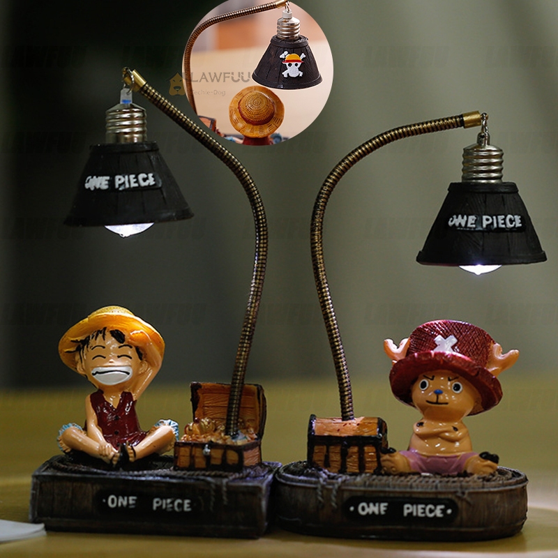 Jual Dekorasi Rumah Kreatif Lampu malam One Piece Luffy Karakter Kartun ...