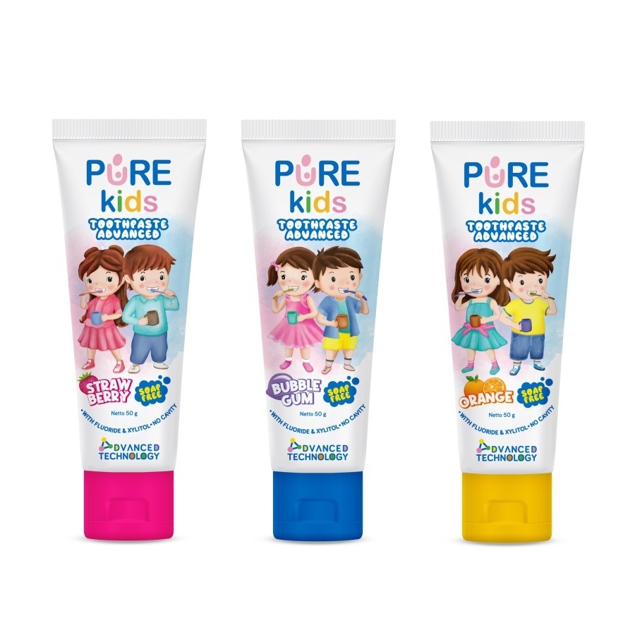 Jual Purekids Toothpaste Stroberi Pisang Permen Karet 50gr - Pasta Gigi ... Jual Purekids Toothpaste Stroberi Pisang Permen Karet 50gr - Pasta Gigi ...