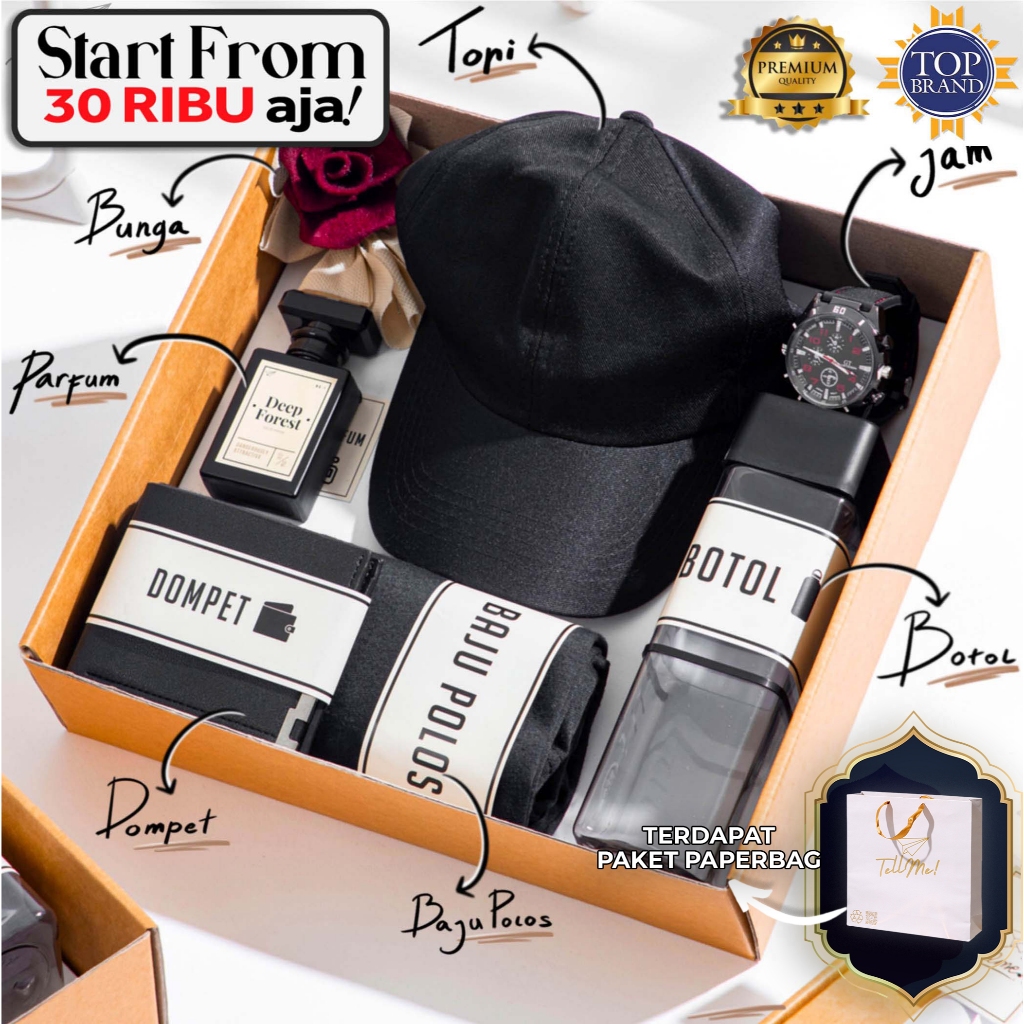Jual Kado Ulang Tahun Cowok Hadiah Wisuda Anniversary Graduation Sahabat Pasangan Pacar Gift Box ...