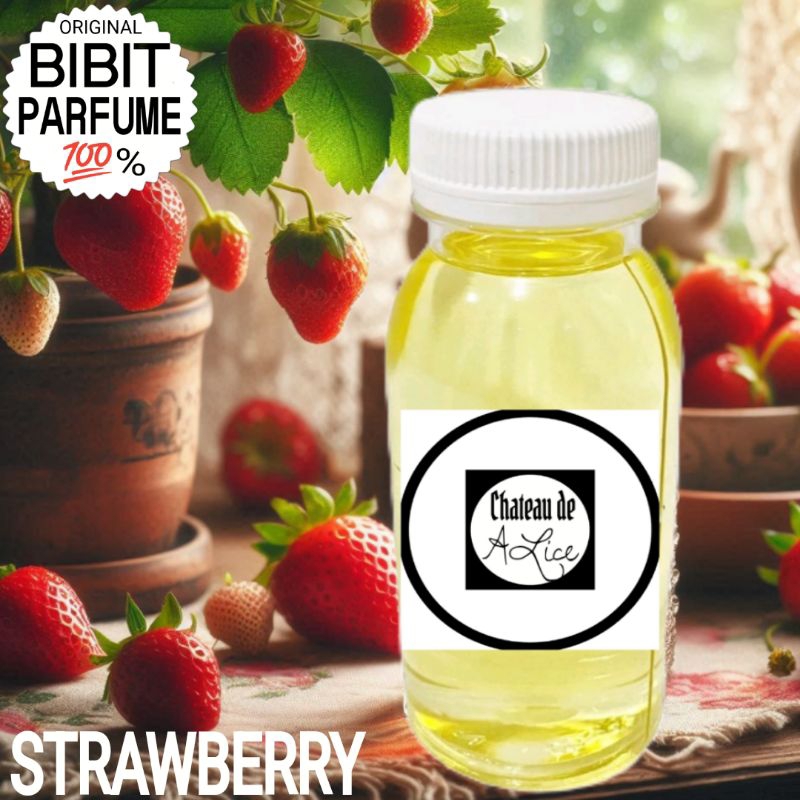 Jual Bibit Parfum strawberry 100ml [ MURNI ] HITS | Shopee Indonesia