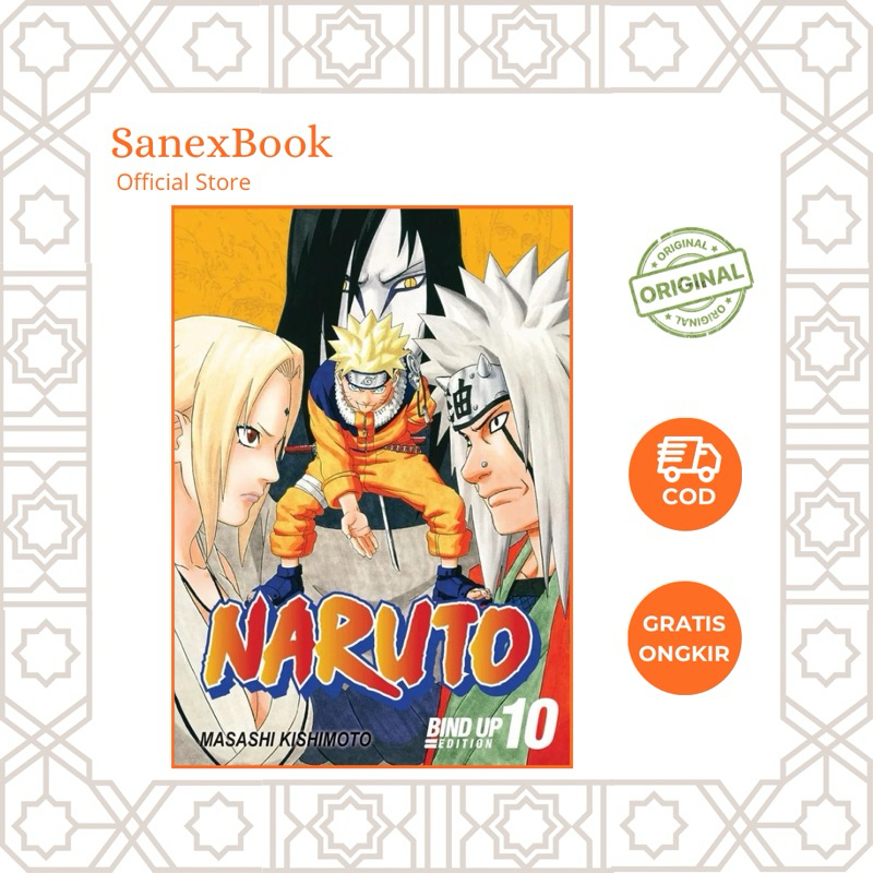 Jual Naruto Bind Up Edition 1 2 3 4 5 6 7 8 9 10 - MASASHI KISHIMOTO | Shopee Indonesia