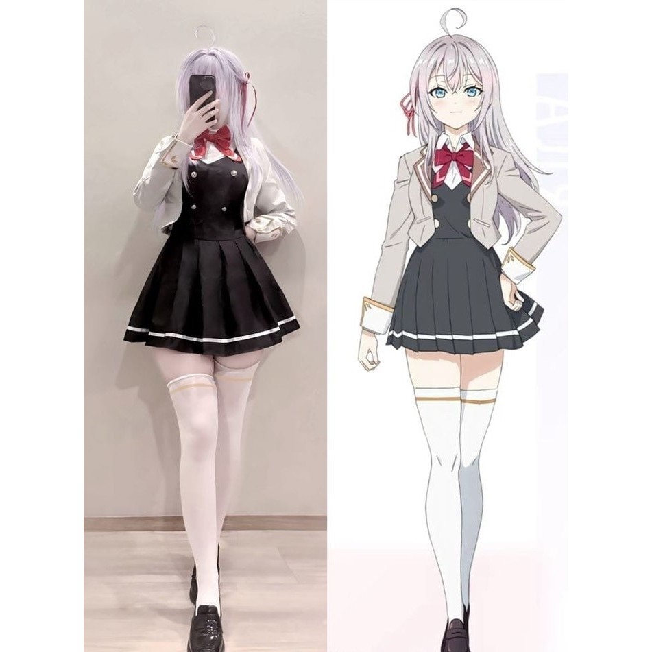 Jual (PDS) ALYA SOMETIMES HIDE HER FEELINGS IN RUSSIA COSPLAY KOSTUM ALISA MIKHAILOVNA KUJOU ...