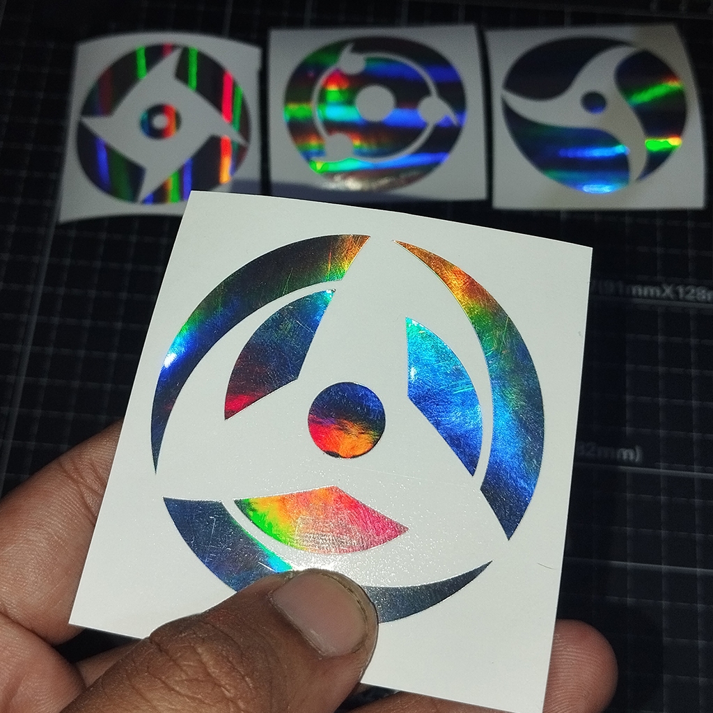 Jual STIKER HOLOGRAM SHARINGAN | Shopee Indonesia