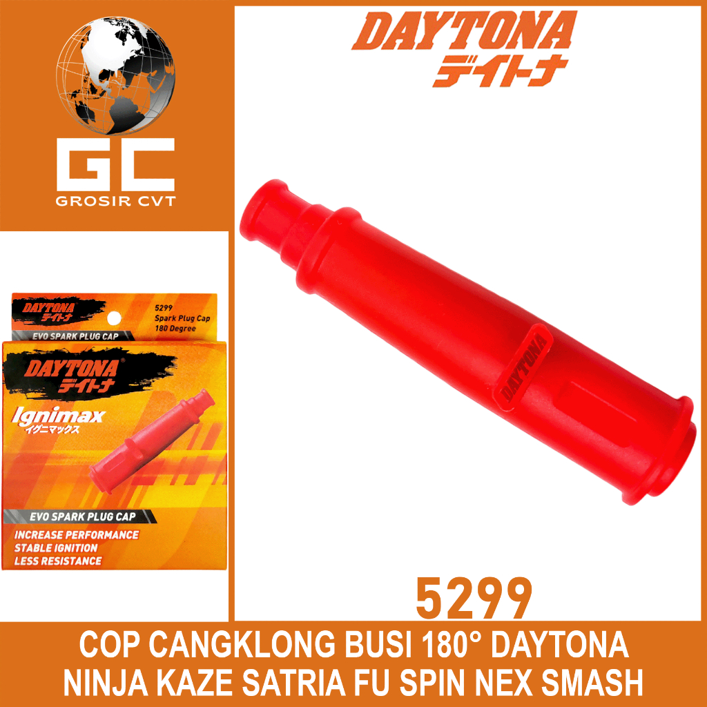 Jual Daytona Cap Cop Cangklong Tutup Kop Kepala Busi Ninja KLX Athelete ...