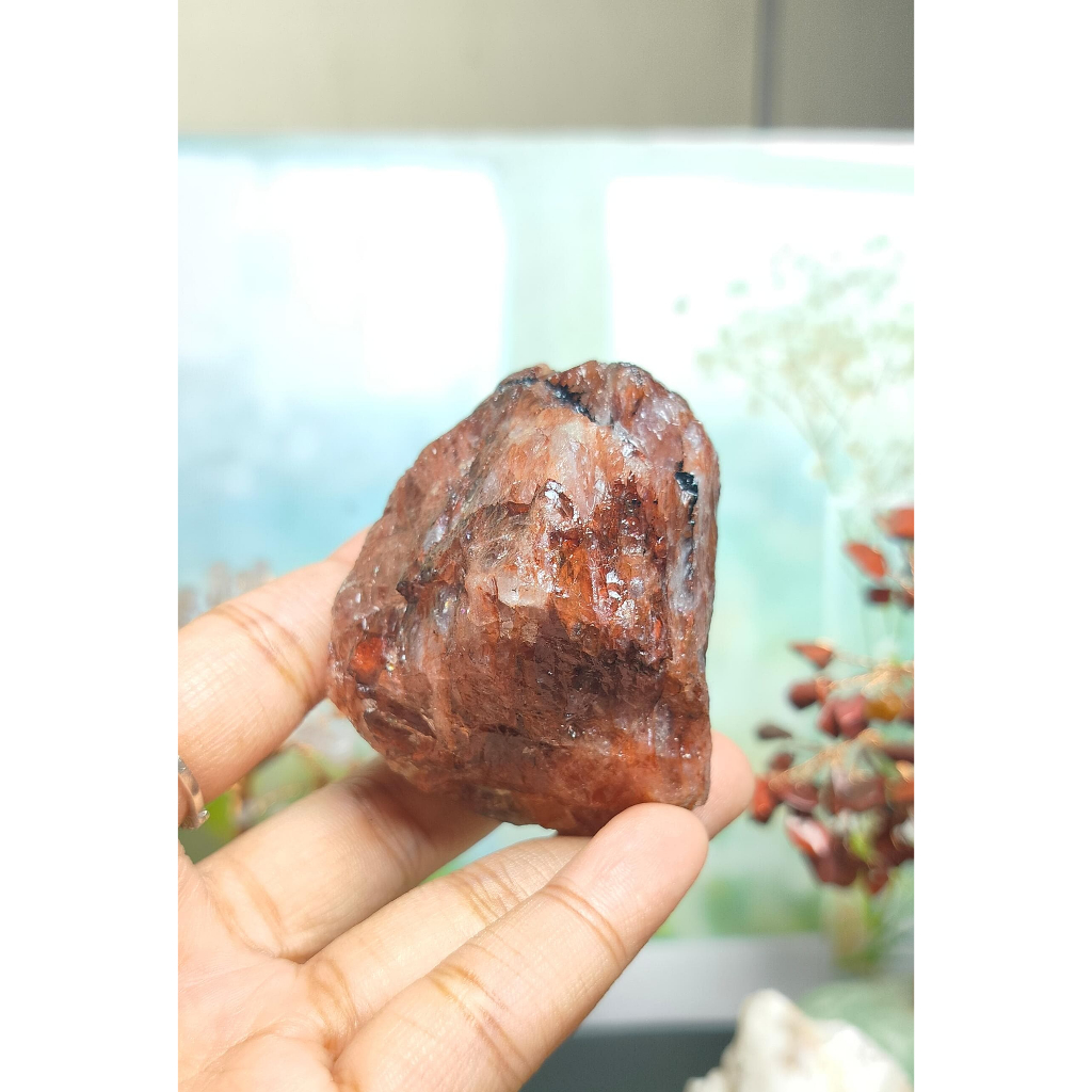 Jual Red Hematoid Fire Quartz Rough / Raw (3) | Shopee Indonesia