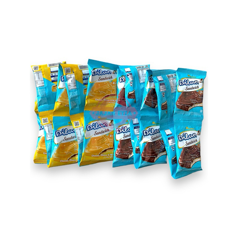 Jual GARUDAFOOD DILAN SANDWICH 3 IN 1 RENCENG ISI 10pcs / SANDWICH ...