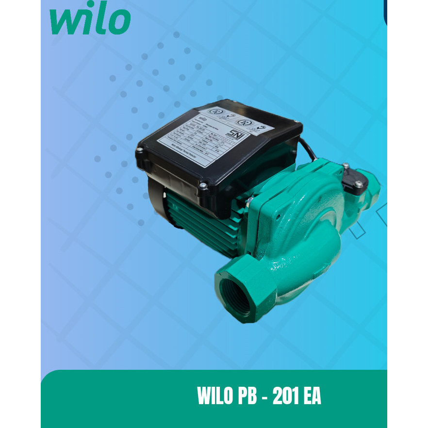 Jual Pompa Pendorong Pompa Booster WILO PB 201 EA | Shopee Indonesia