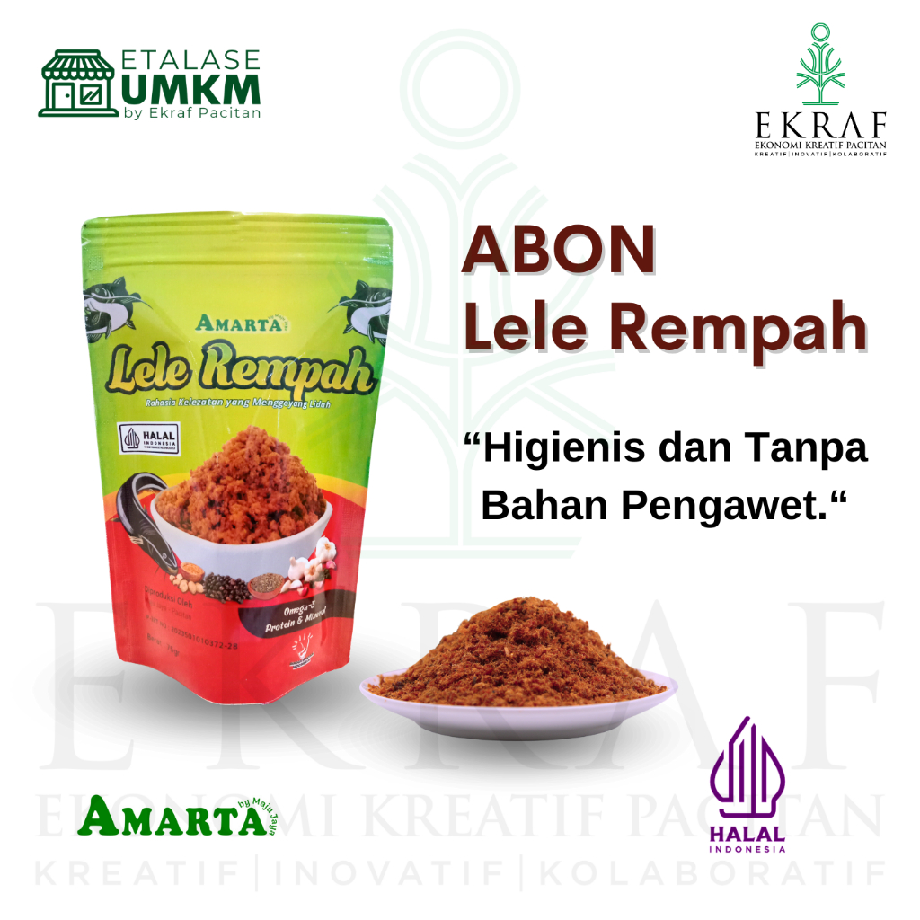 Jual Abon Ikan Lele Bumbu Rempah Asli Protein Tinggi Tekstur Lembut ...