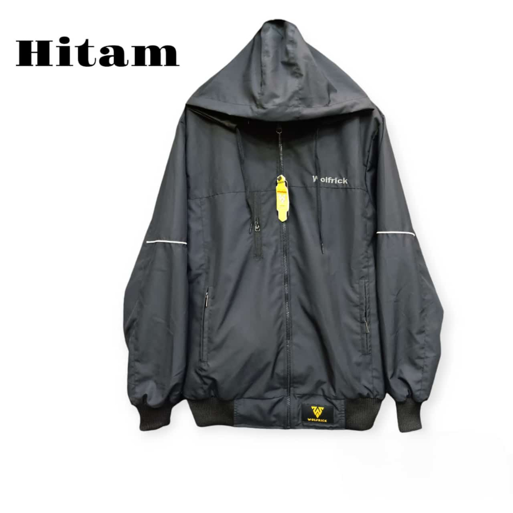 Jual JAKET PARASUT PRIA WOLFRICK WATERPROOF TERBARU ORIGINAL/ANTI AIR ...