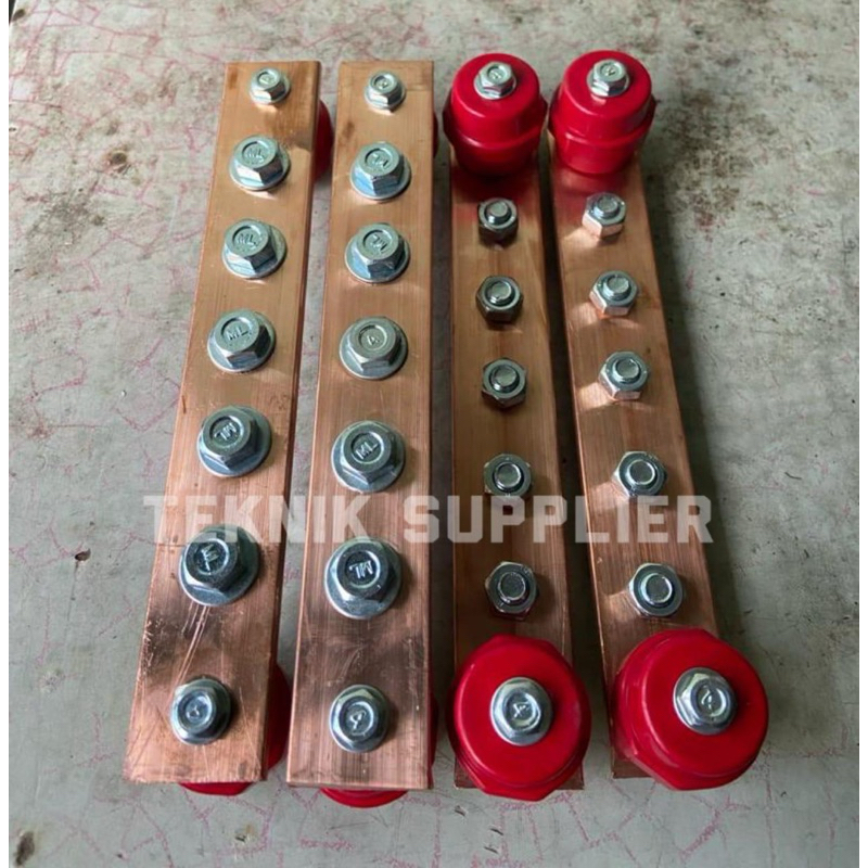 Jual busbar tembaga custom 5mm x 50mm x 200mm full tembaga murni ...