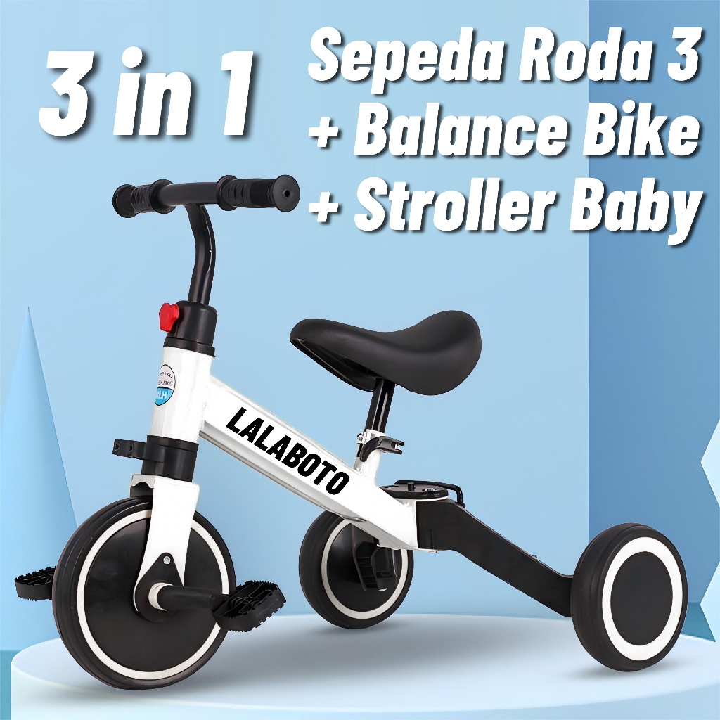 Jual Mainan Sepeda Balance Bike 3in1/Push Bike anak 2in1/sepeda anak ...