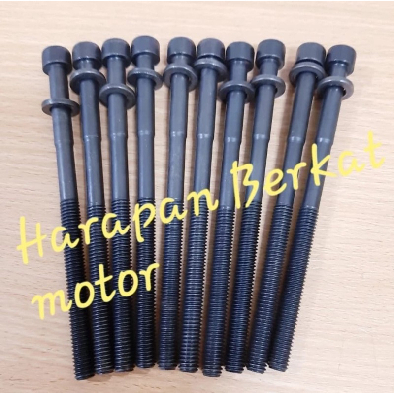 Jual BAUT HEAD BAUT CYLYNDER HEAD VIOS YARIS DIJAMIN ORIGINAL | Shopee ...