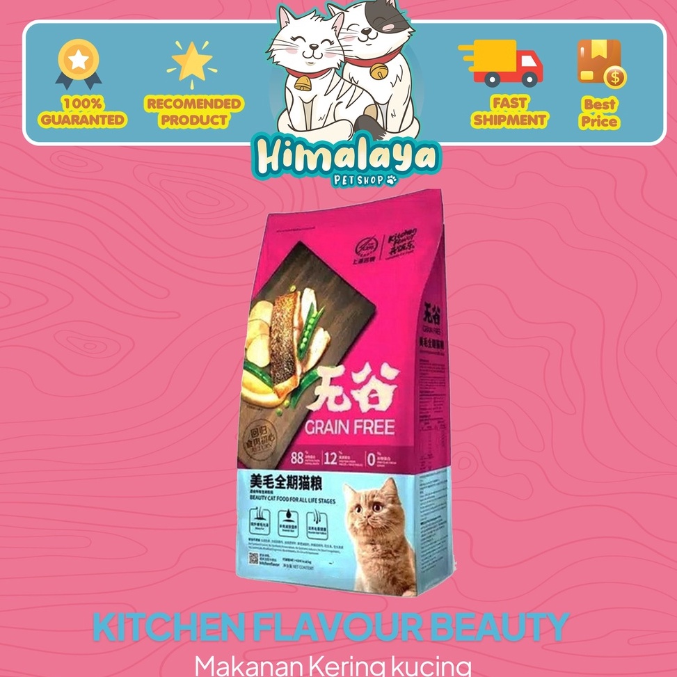 Jual Produk Laris KITCHEN FLAVOR Makanan kucing premium for All Life ...