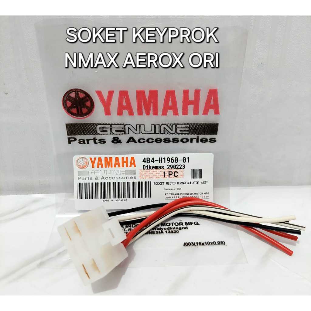 Jual SOKET KEYPROK SOKET KABEL KIPROK NMAX TIGER AEROX ORIGINAL 4B4 ...