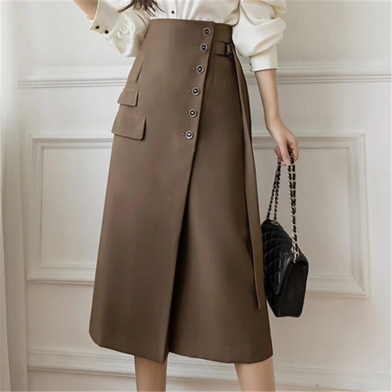 Jual ROK FRIZI BUTTON// ROK KERJA// ROK FORMAL//ROK KOREAN STYLE ...