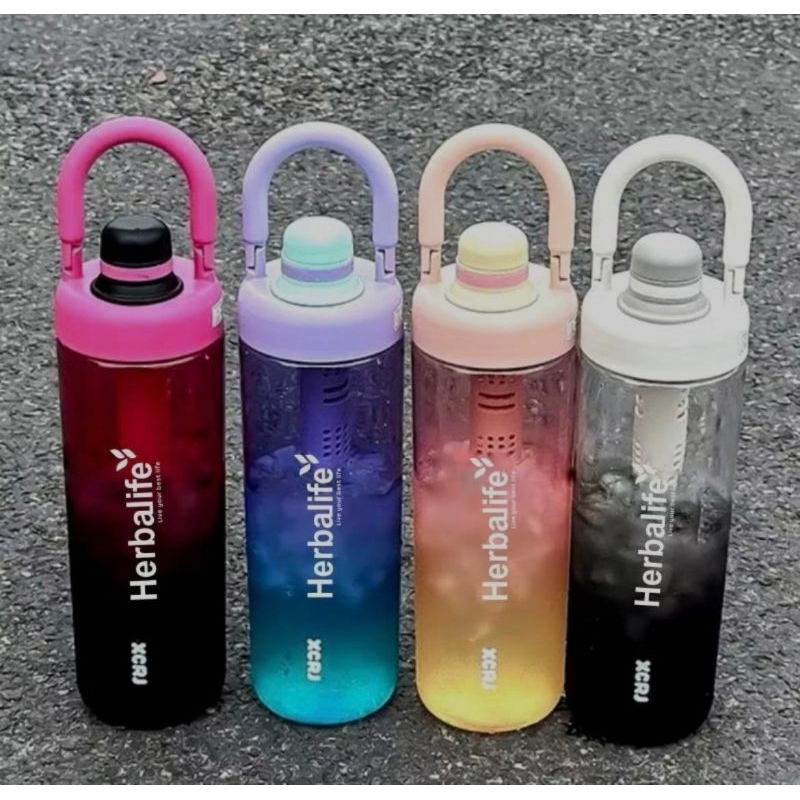 Jual Botol minum gradasi infus water 1 liter h*rbalife, botol minum ...