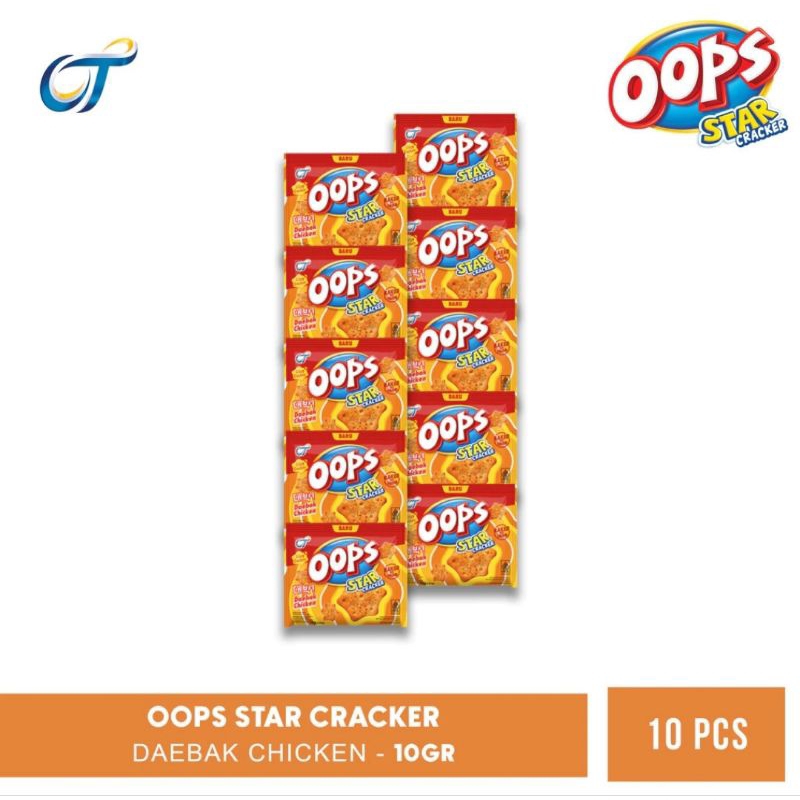 Jual Oops Star Crackers 10 x 10g | Shopee Indonesia