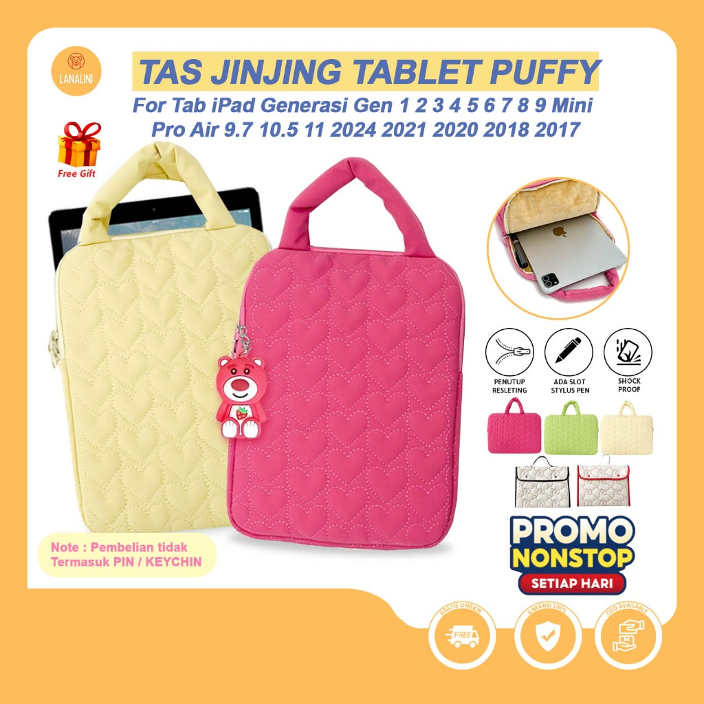 Jual Tas Apple iPad 11th 2025 Air Pro M4 M3 M2 M1 Generasi Gen 1 2 3 4 ...