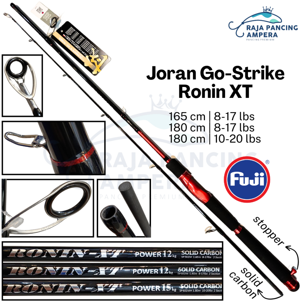Jual Joran Spinning Go-Strike Ronin XT Versus | Stik Pancing Ring Full ...
