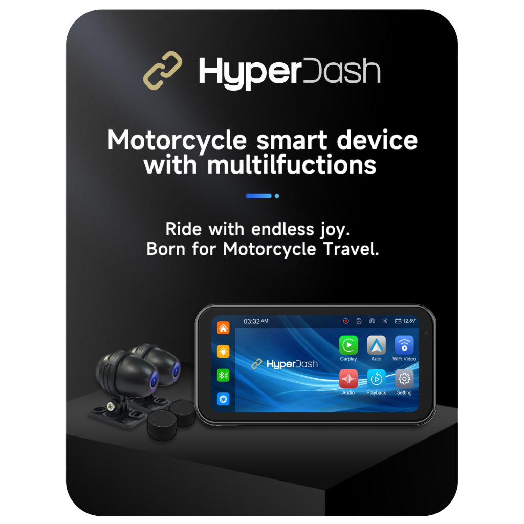 Jual HyperDash Dashcam Motorcycle Smart Screen Tpms | Camera Motor ...