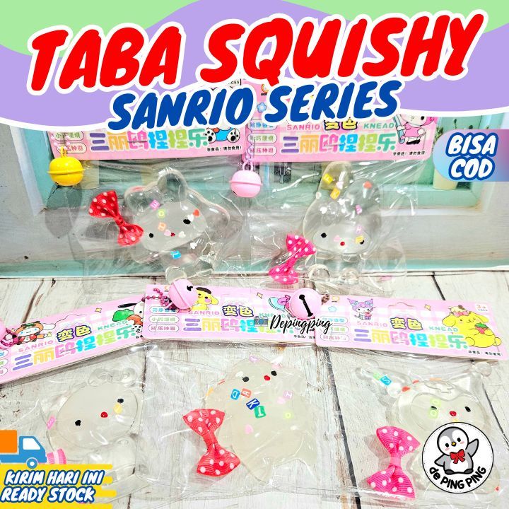 Jual Taba Squishy Sanrio series/ Taba squishy Sanrio/ Taba Squishy Lucu ...