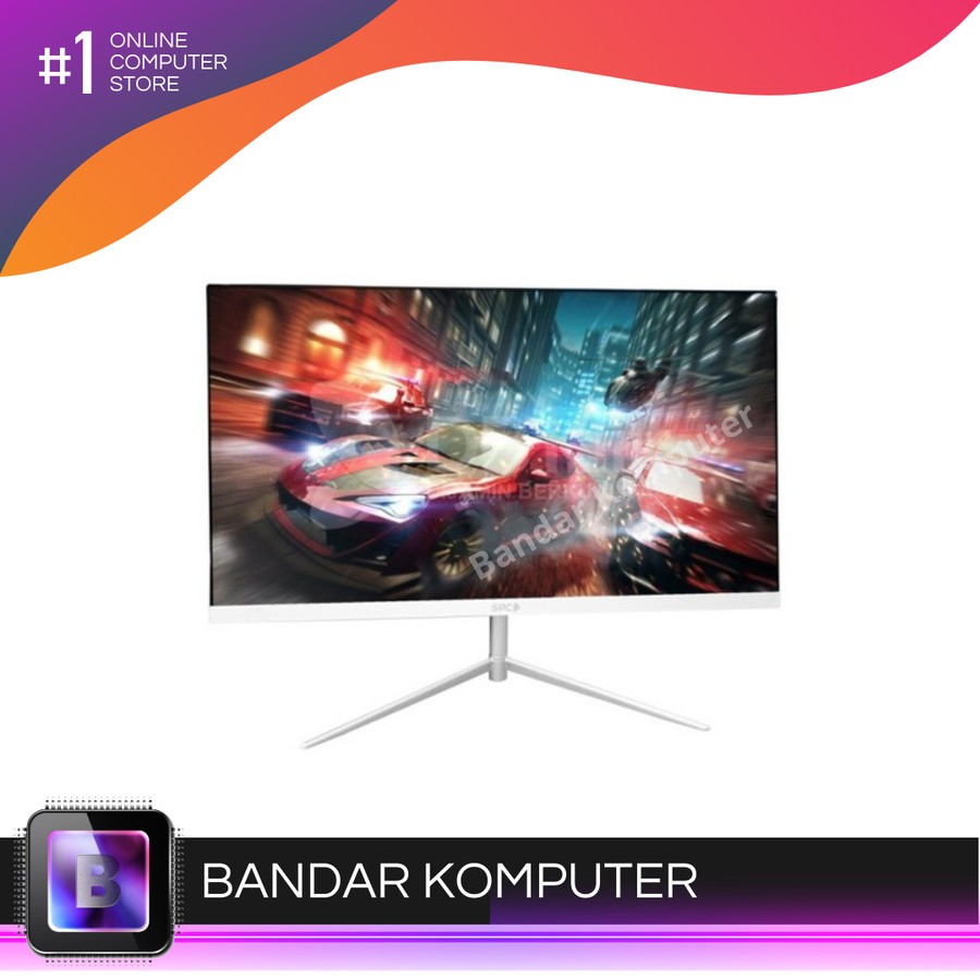 Jual Monitor Gaming SPC SF-22 BLACK 22" 75Hz FHD HDMI VGA - RESMI ...