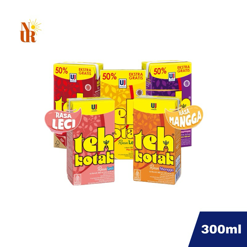 Jual Teh Kotak Rasa 300ml / Minuman Teh Dalam Kemasan Berbagai Rasa ...