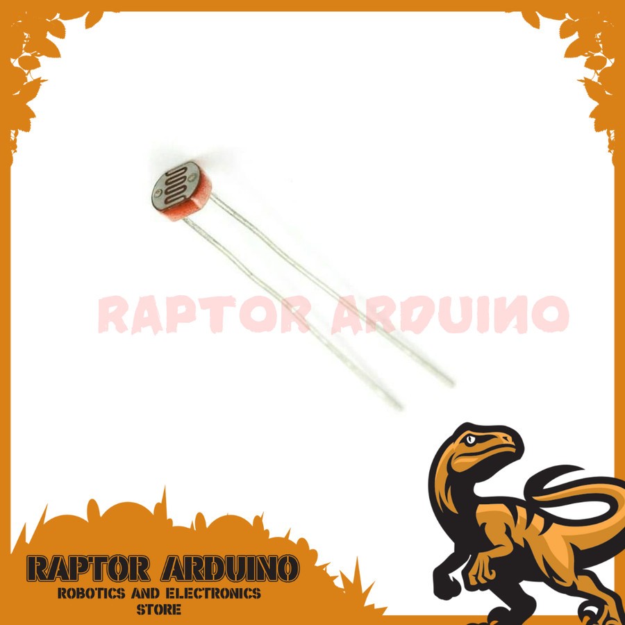 Jual Photoresistor LDR 5mm Light Dependent Resistor Sensor GL5528 ...