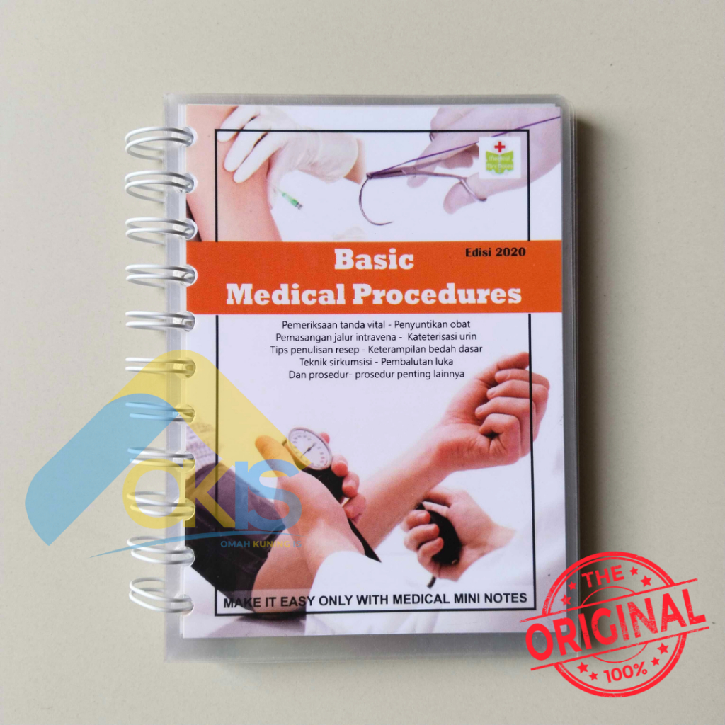 Jual Medical Mini Notes MMN Original Basic Medical Procedures BMP ...