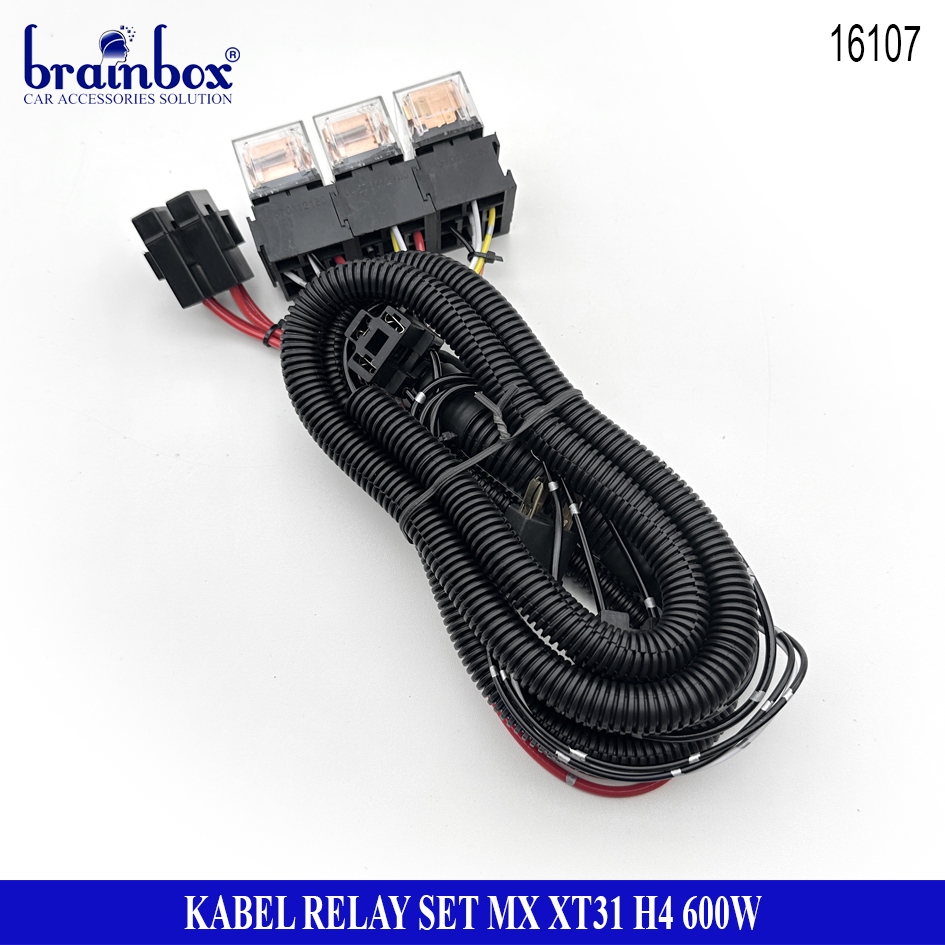 Jual Cable Relay Set MX XT31 H4 600W Kabel Lampu Headlamp | Shopee ...