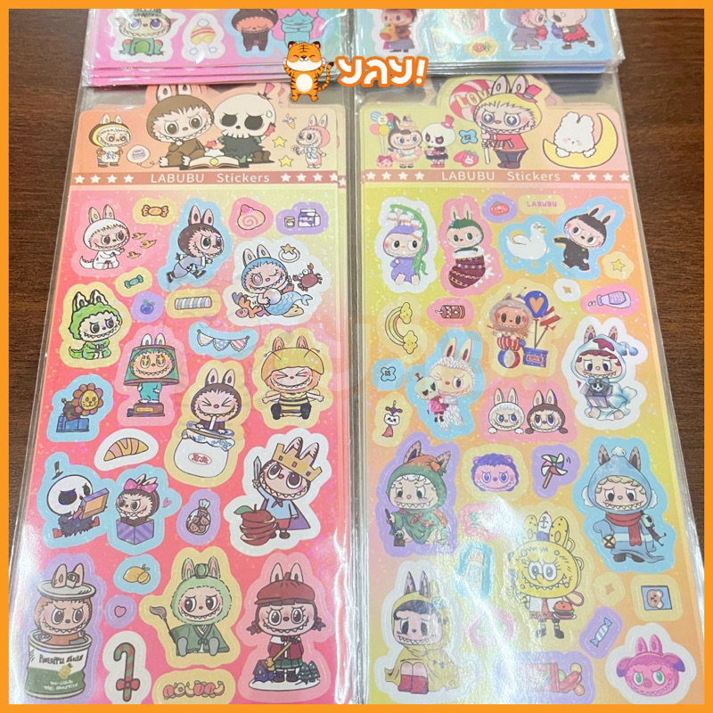 Jual YAY! Sticker Labubu Premium Glitter / Sticker Labubu Aesthetic 1 ...