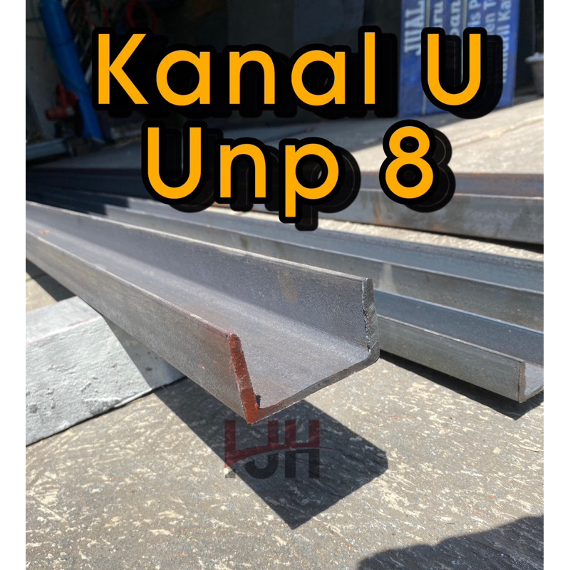 Jual UNP 8 Kanal U 80mm . Besi baja UNP multifungsi cocok untuk mesin ...