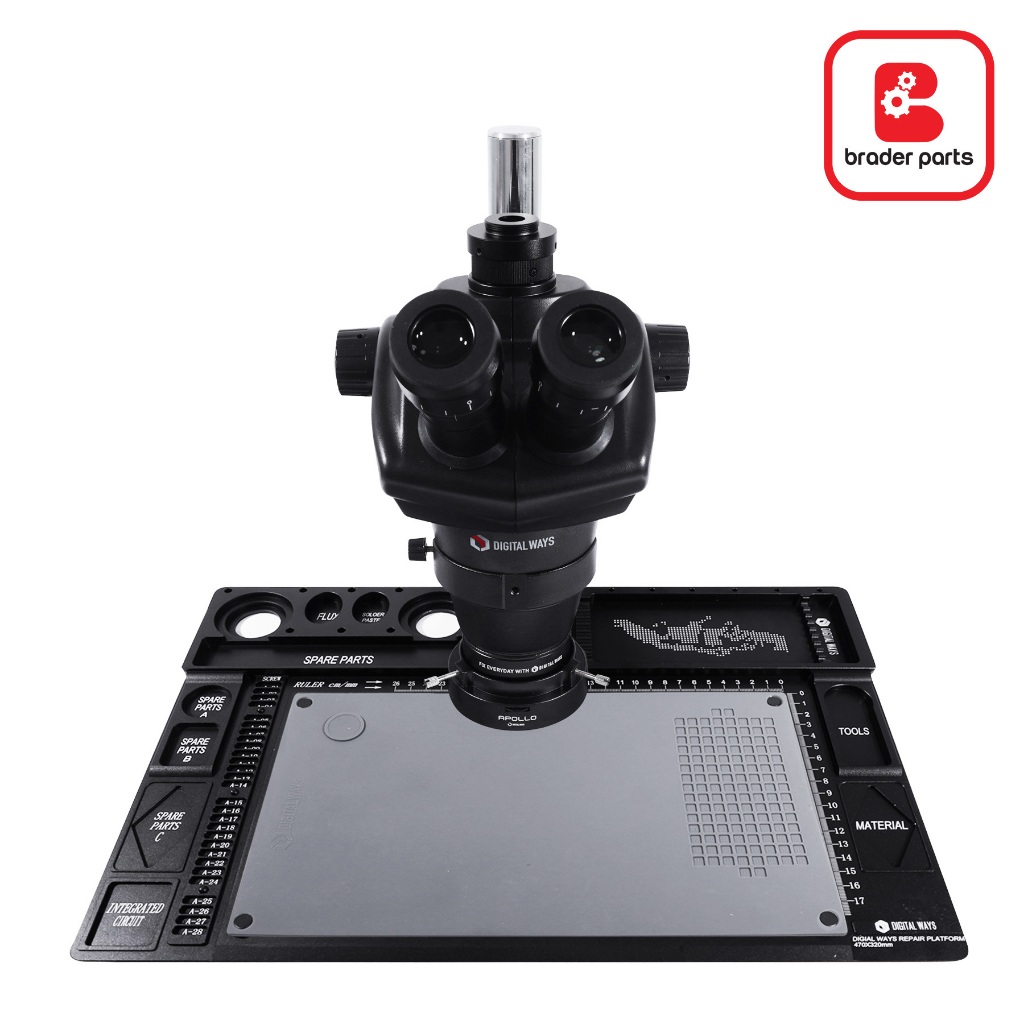 Jual MICROSCOPE TRINOKULER DIGITAL WAYS DW-TC-Y BLACK | Shopee Indonesia