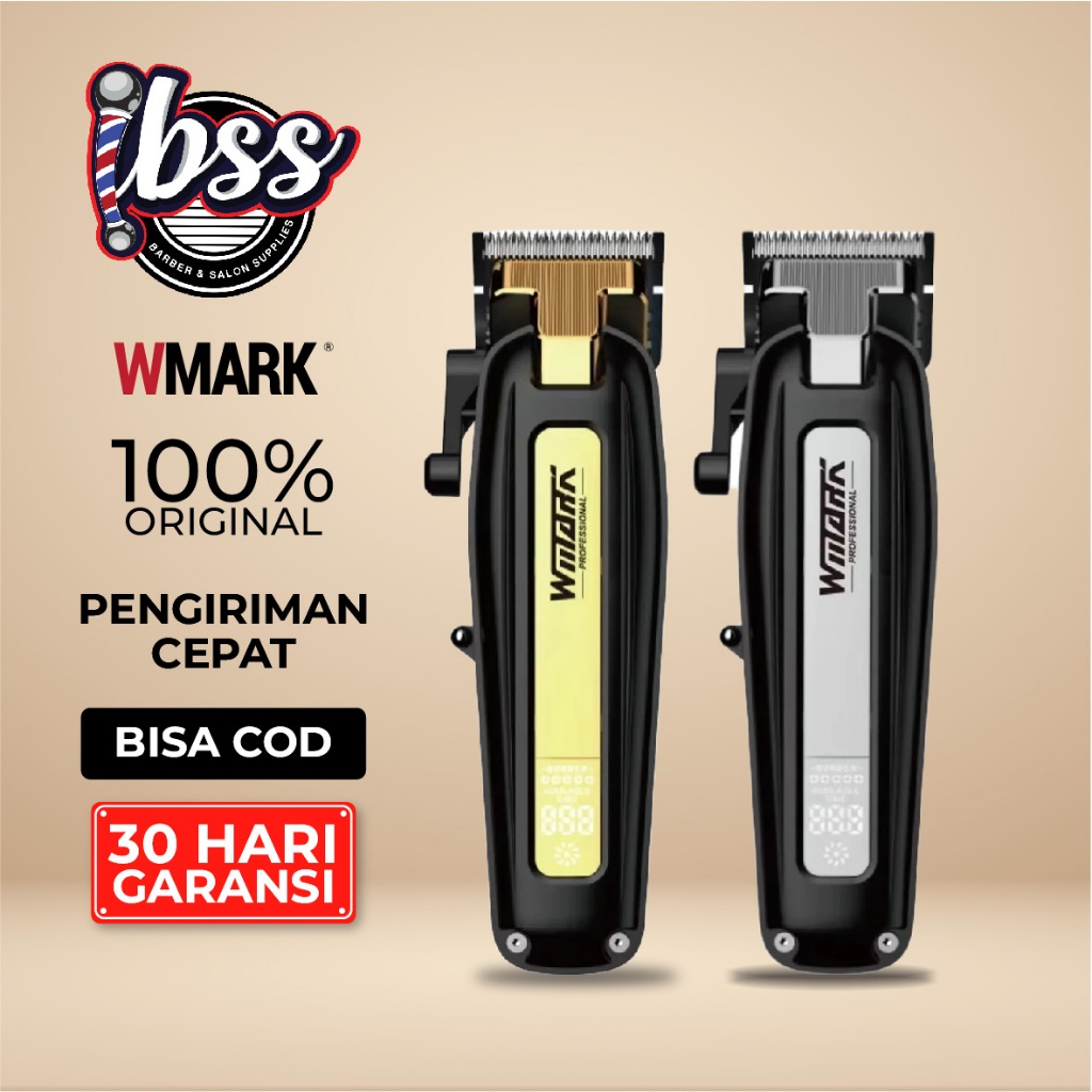 Jual WMARK CLIPPER NG 1060 - 7500 RPM PROFESSIONAL ELECTRIC HAIR CLIPPER CORDLESS / ALAT CUKUR ...