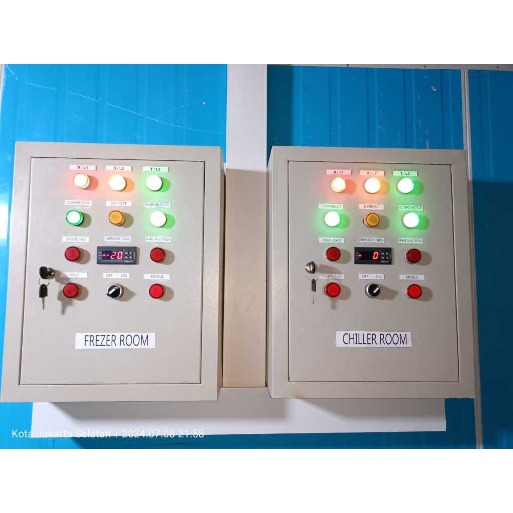 Jual NEW COLD STORAGE CHILLER/COLD ROOM CHILLER/WALK IN CHILLER UK 2 x ...
