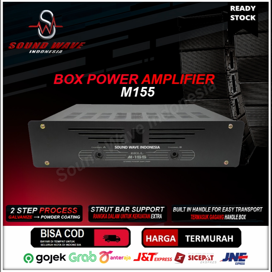 Jual BOX POWER AMPLIFIER BELL M155 | Shopee Indonesia